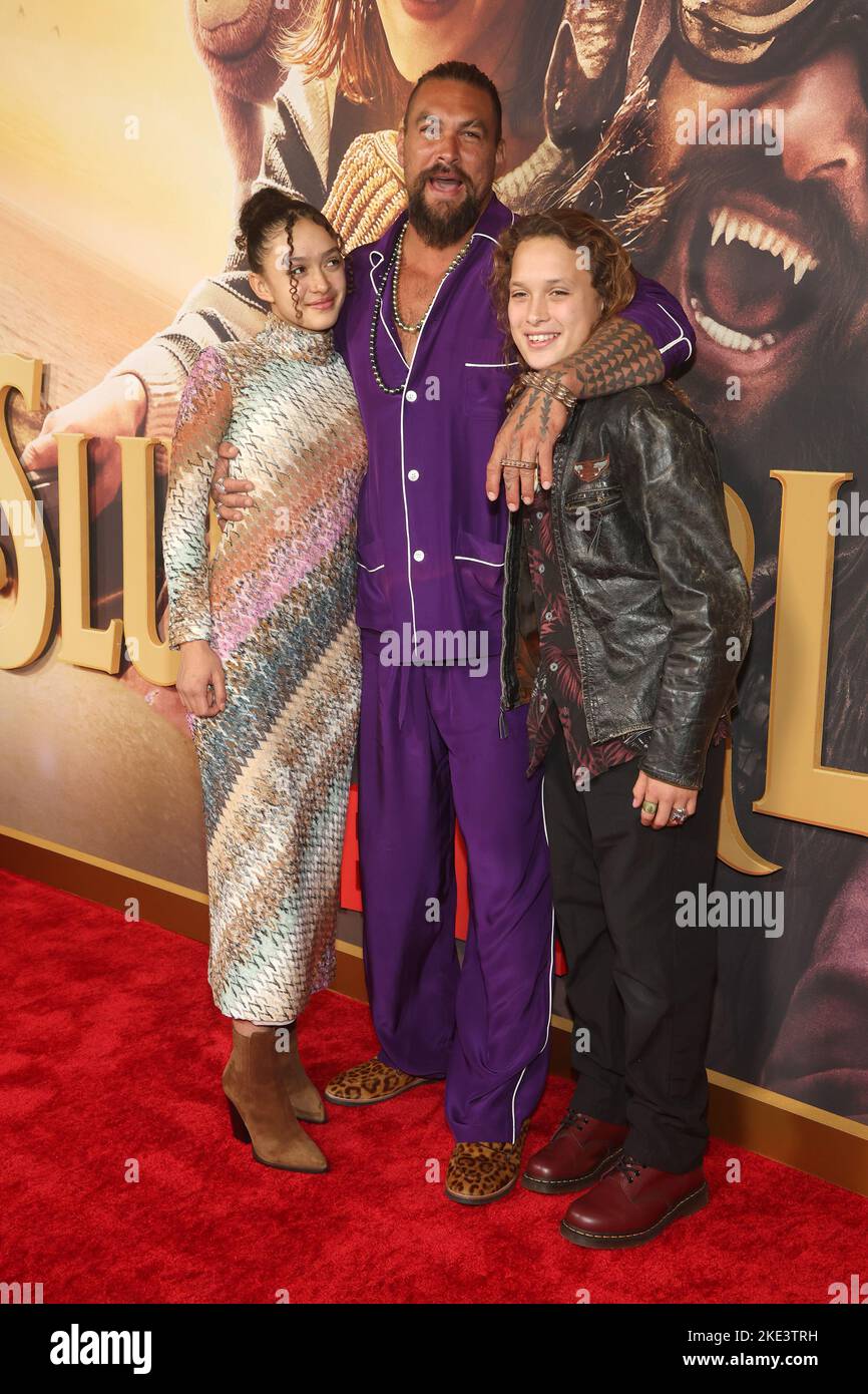 9 November 2022 -Los Angeles, California - Jason Momoa, Lola Iolani ...