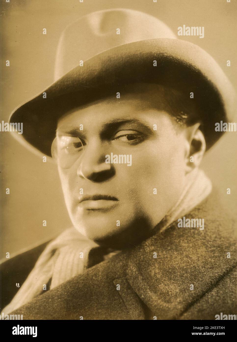 German actor Fritz Kortner in the movie The Woman One Longs For, 1929 ...
