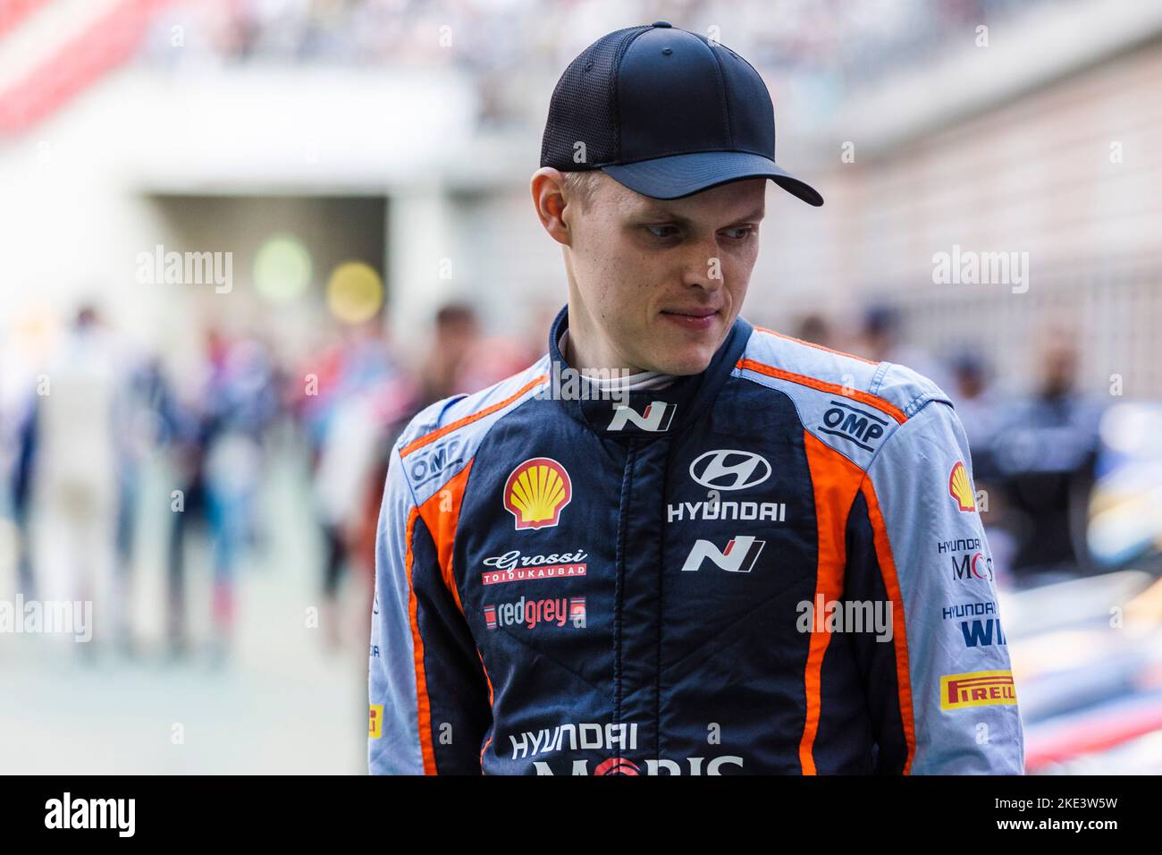 TANAK Ott (est), Hyundai Shell Mobis World Rally Team, Hyundai i20 N ...