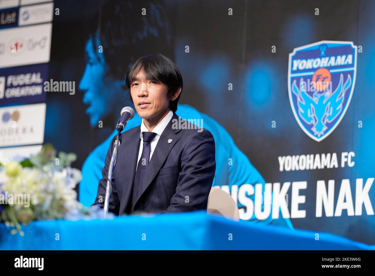 Kanagawa, Japan. 10th Nov, 2022. Shunsuke Nakamura (Yokohama FC ...