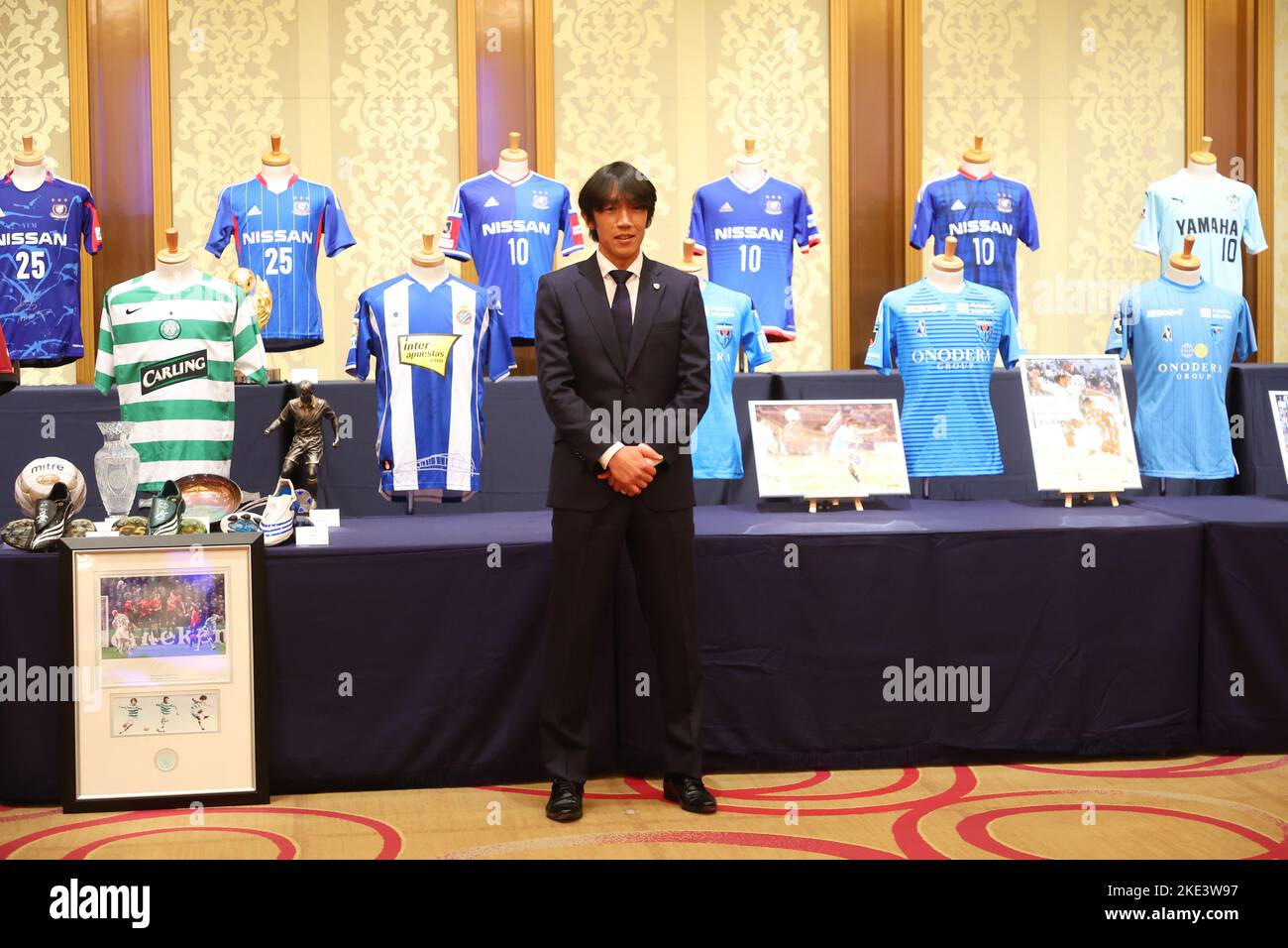 Kanagawa, Japan. 10th Nov, 2022. Shunsuke Nakamura (Yokohama FC ...
