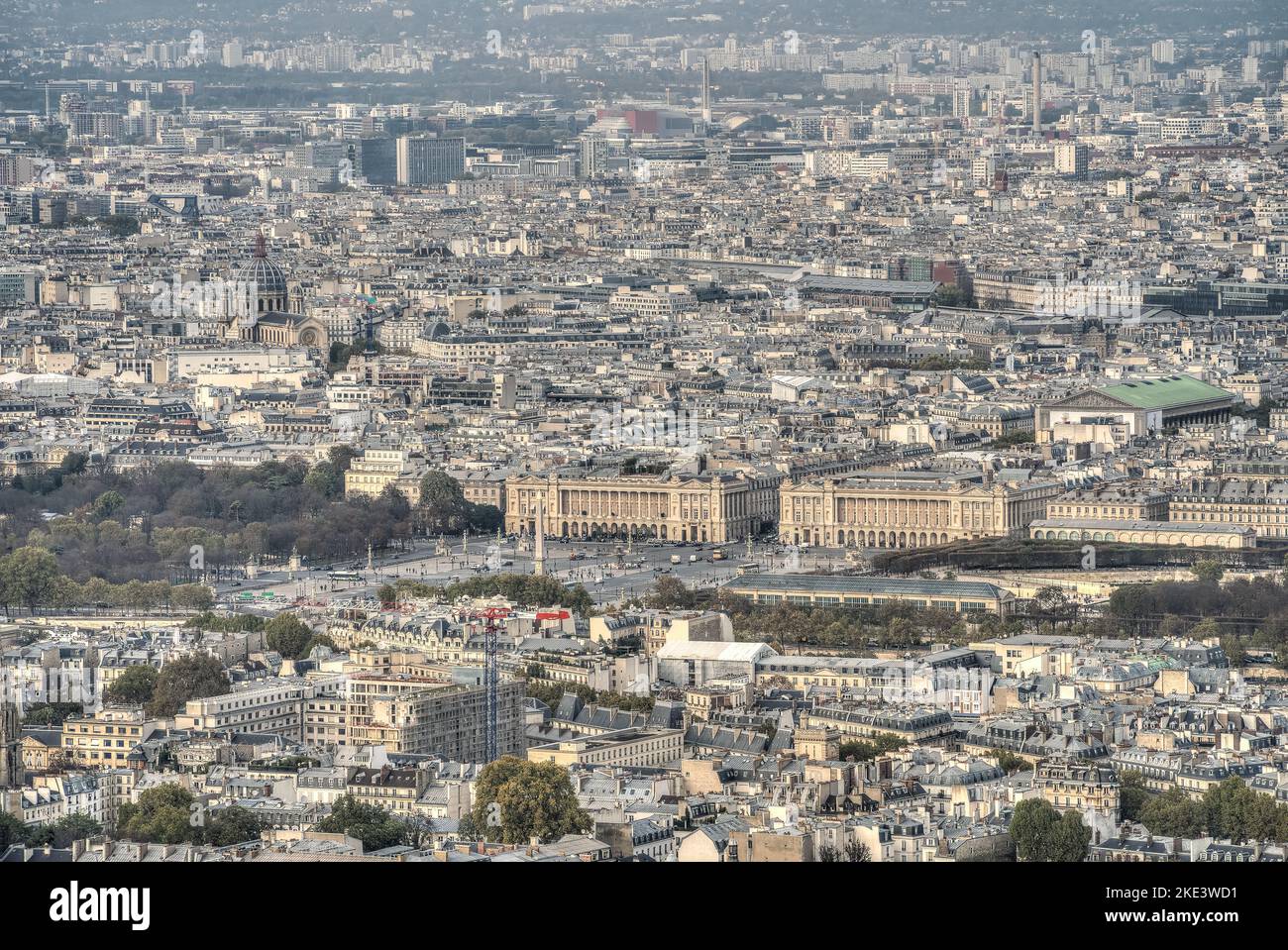 Panoramic view of Paris Stock Photo - Alamy
