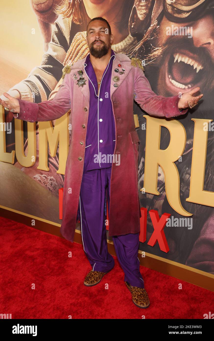 9 November 2022 -Los Angeles, California - Jason Momoa. the LA premiere ...