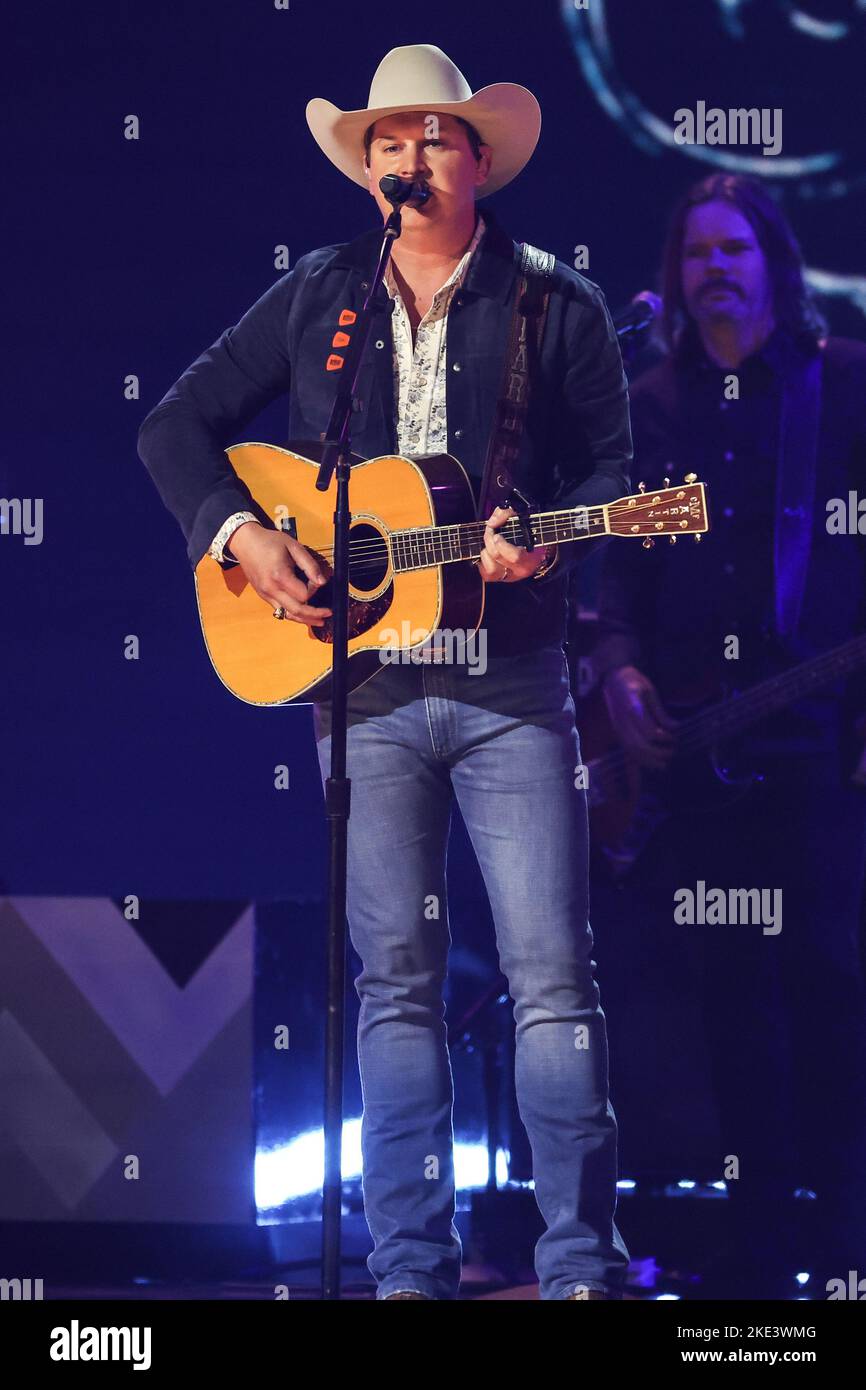 Jon Pardi onstage at the 56th Annual Country Music Association Awards ...