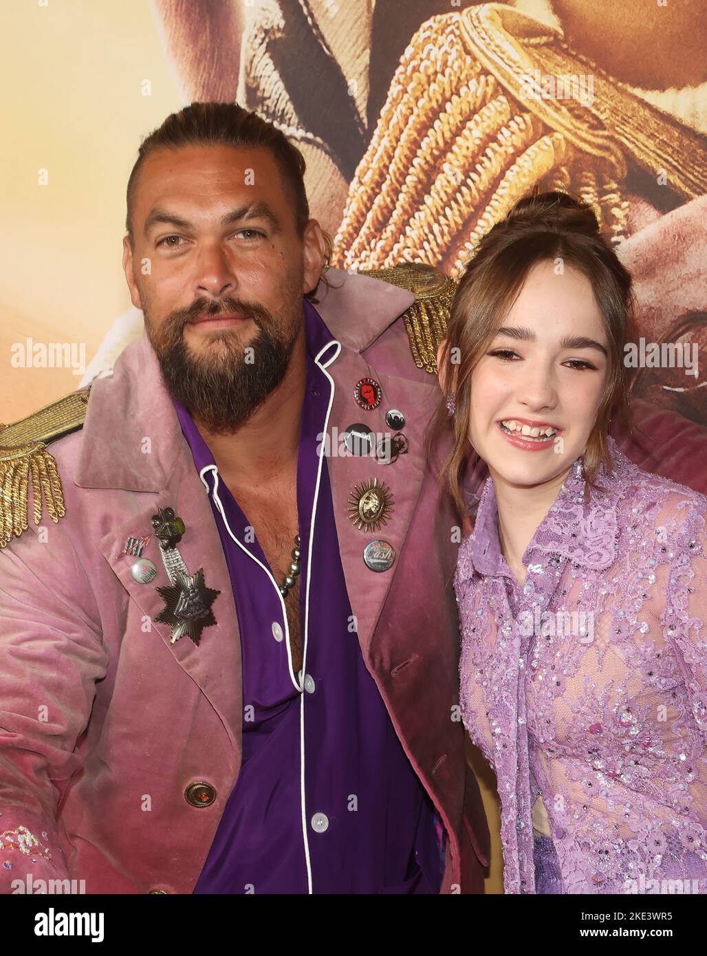 9 November 2022 -Los Angeles, California - Marlow Barkley, Jason Momoa ...