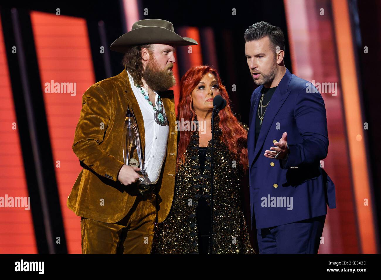 Brothers Osborne and Wynonna Judd onstage at the 56th Annual Country ...