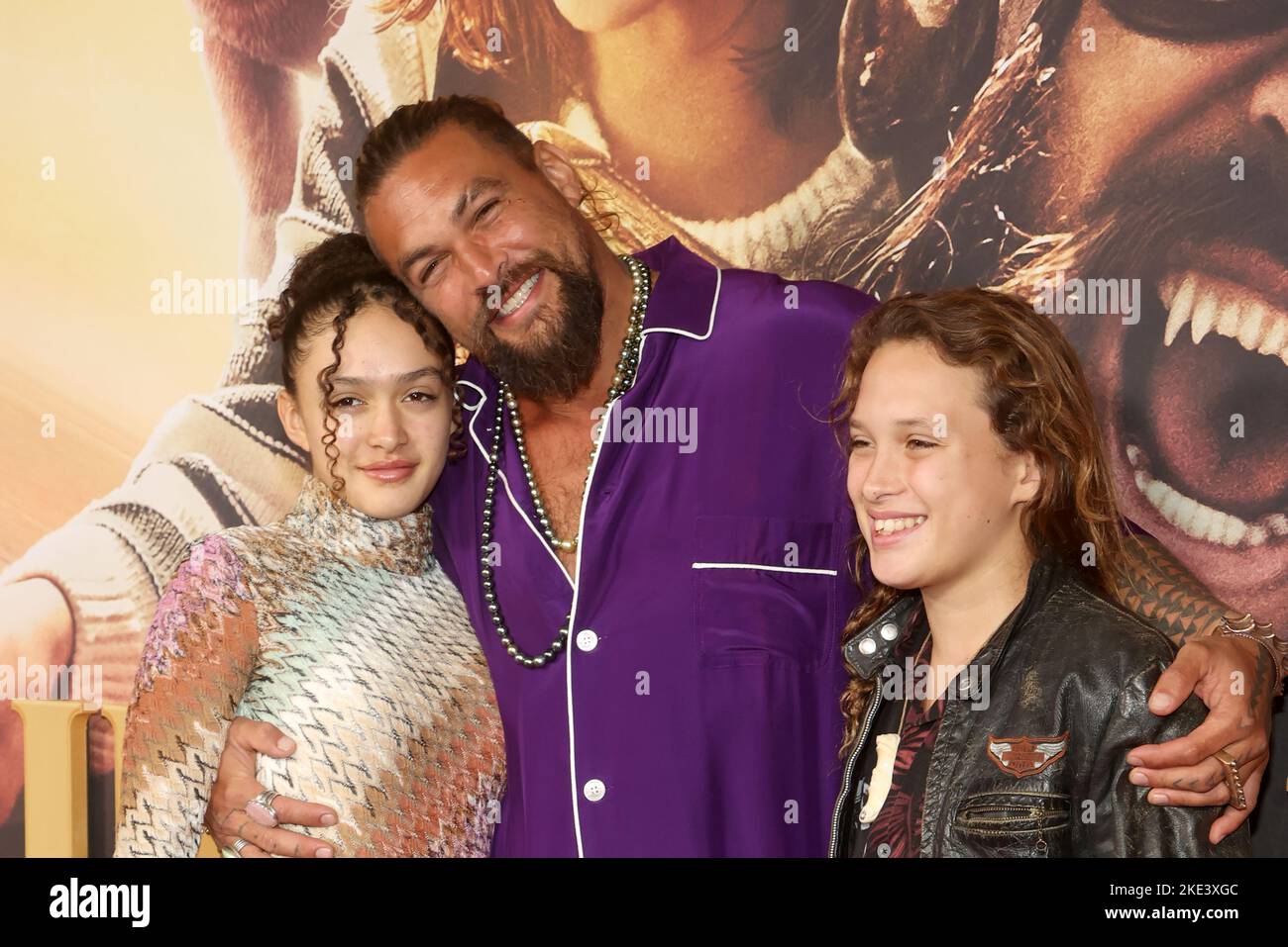 Los Angeles, California, USA. 9th Nov, 2022. Jason Momoa, Lola Iolani ...
