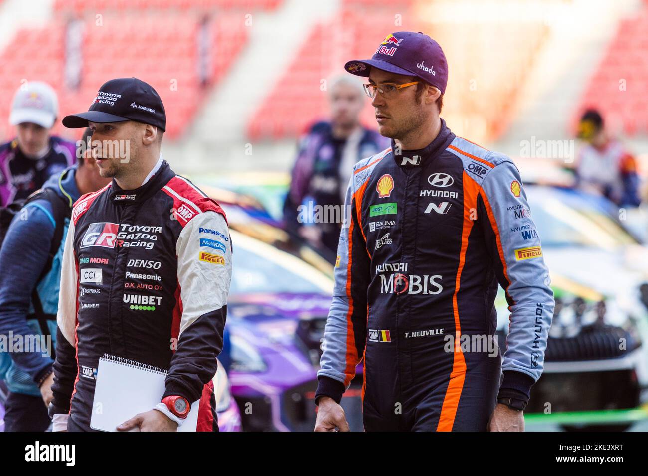 NEUVILLE Thierry (bel), Hyundai Shell Mobis World Rally Team, Hyundai ...