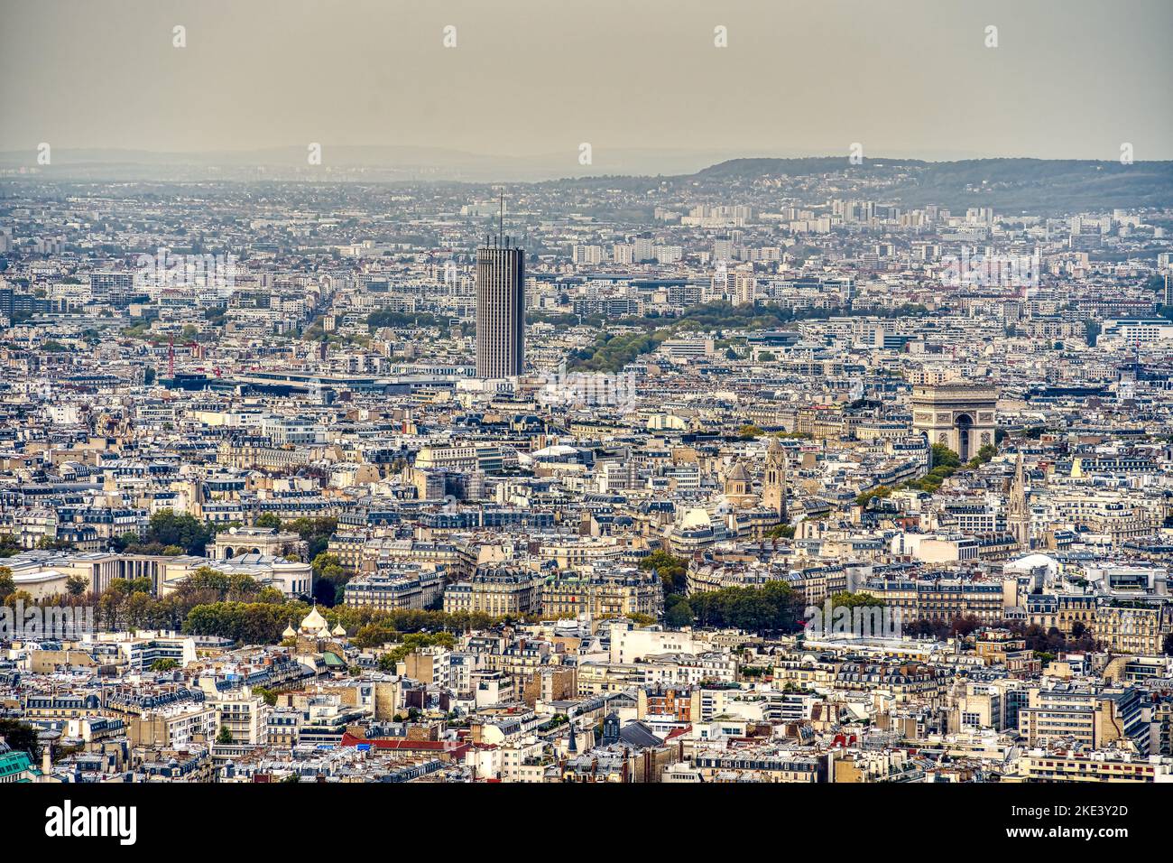 Panoramic view of Paris Stock Photo - Alamy