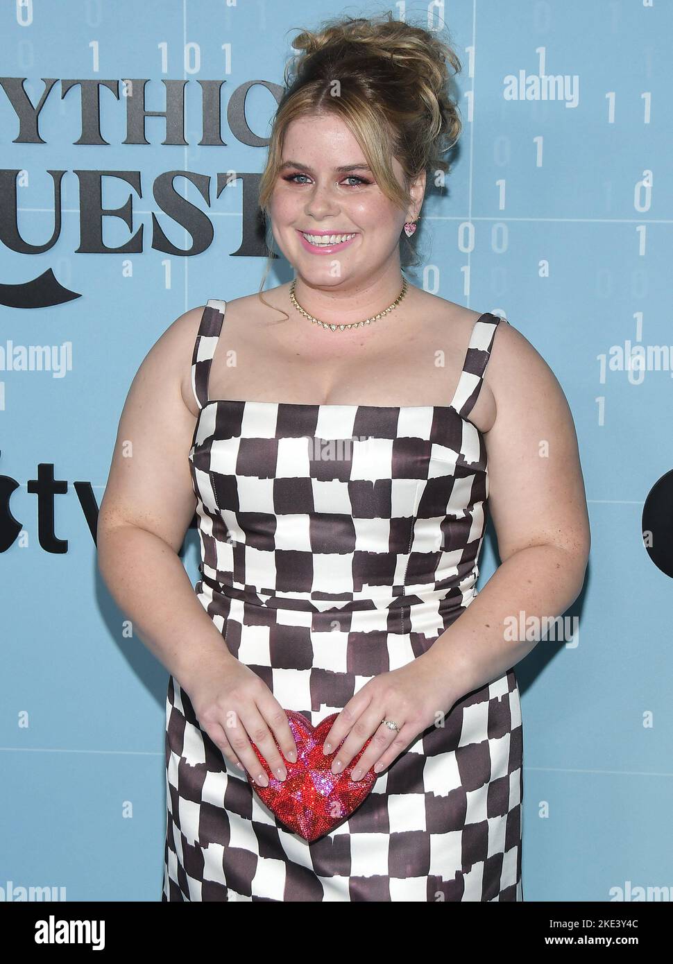 Los Angeles, CA on Wednesday, November 9, 2022. Jessie Ennis arrives at the Apple TV+'s MYTHIC ...