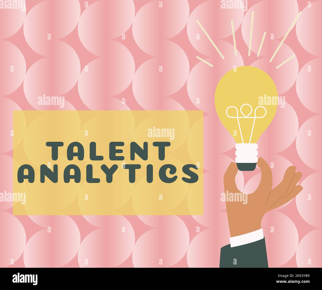 Text Sign Showing Talent Analytics Word Written On Data Mining And Business Analytics Technique