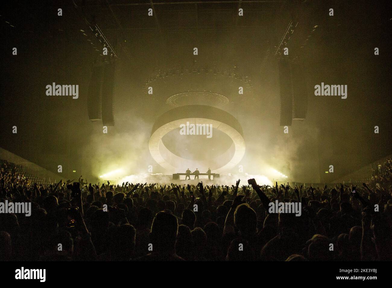 Copenhagen, Denmark. 09th Nov, 2022. The Swedish DJ-trio Swedish House ...