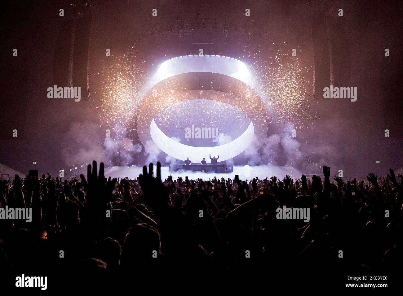 Copenhagen, Denmark. 09th Nov, 2022. The Swedish DJ-trio Swedish House ...