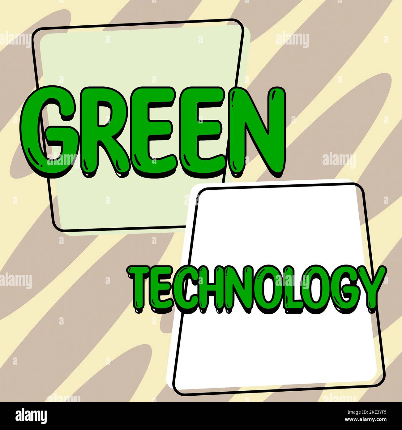 Writing Displaying Text Green Technology Word Written On Reverse The Effects Of Human Activity