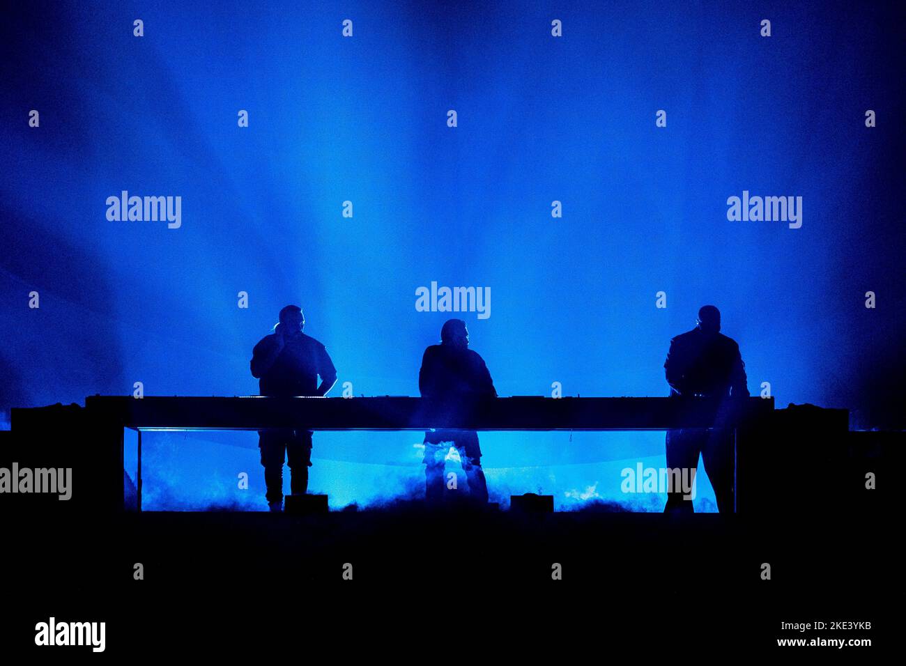 Copenhagen, Denmark. 09th Nov, 2022. The Swedish DJ-trio Swedish House ...