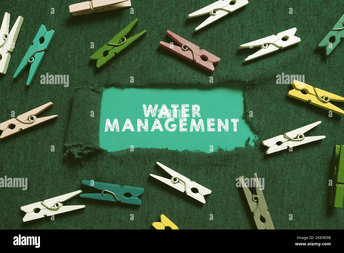 Hand writing sign Water Management. Business approach optimum use of ...