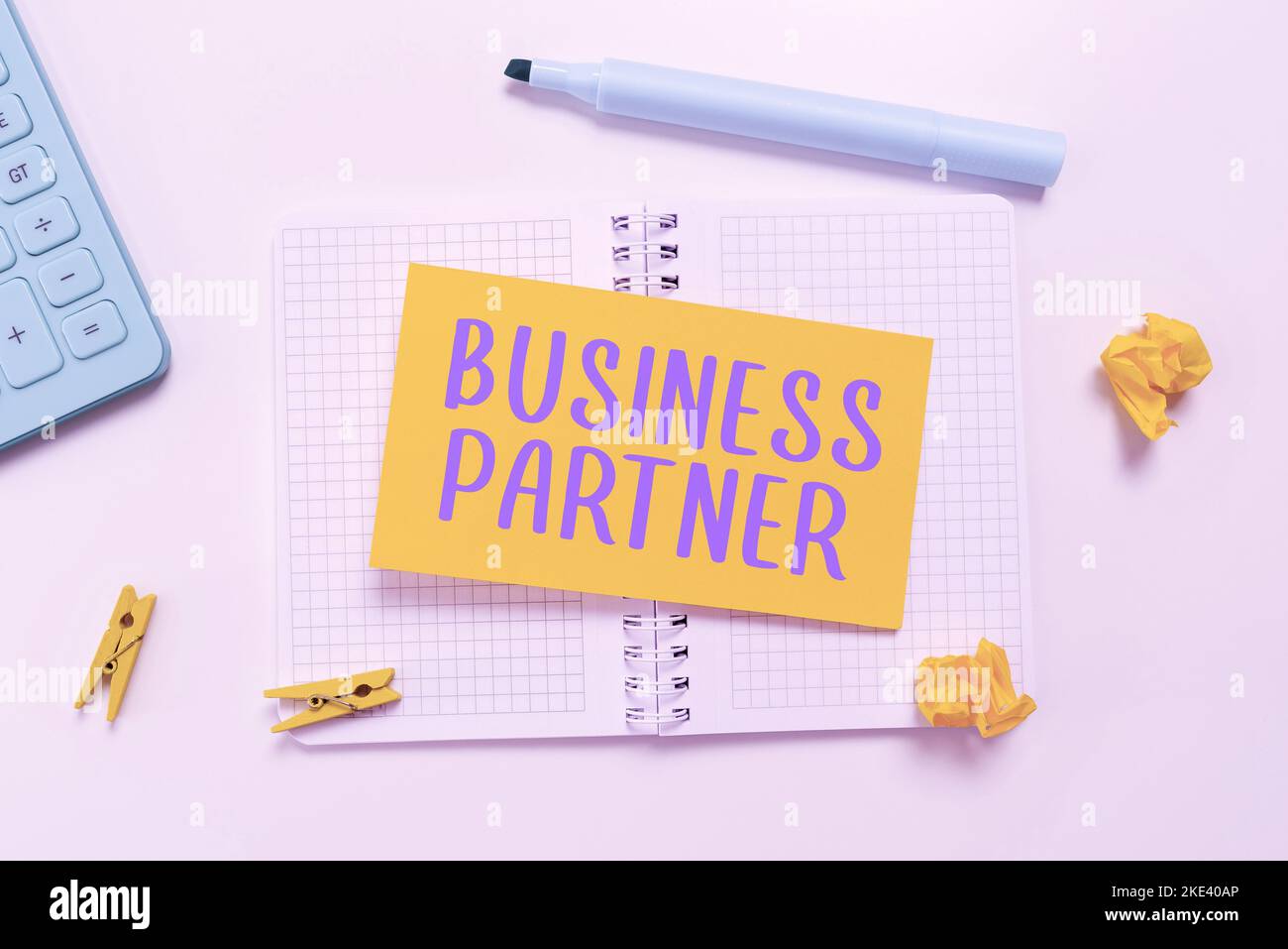 Writing displaying text Business Partner. Concept meaning commercial ... Writing displaying text Business Partner. Concept meaning commercial ...