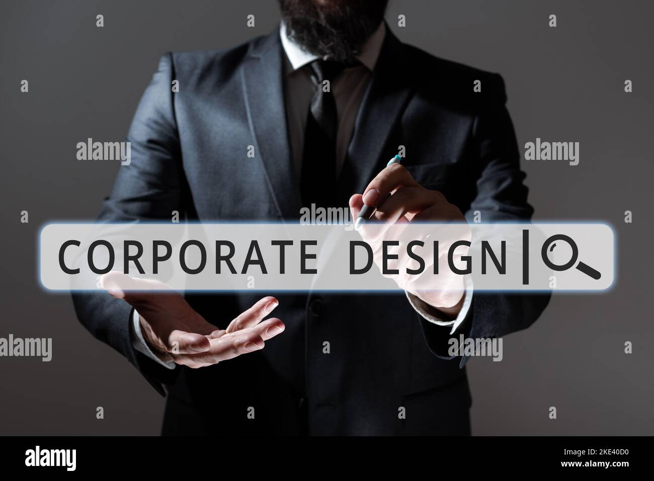 Writing displaying text Corporate Design. Business concept official ...