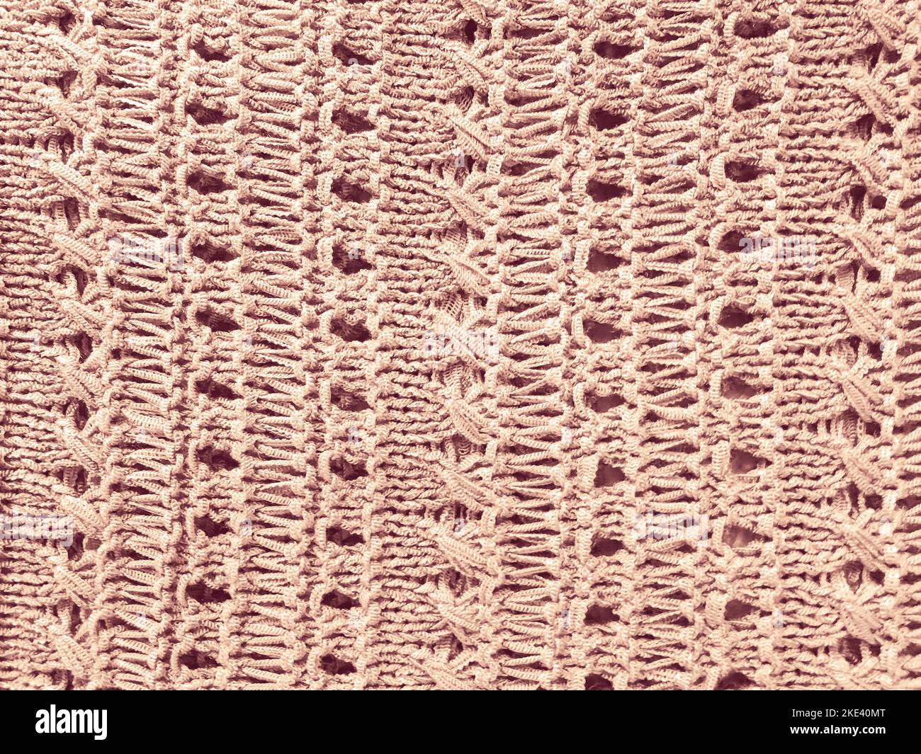 Handmade knit background with detail weave threads Stock Photo - Alamy