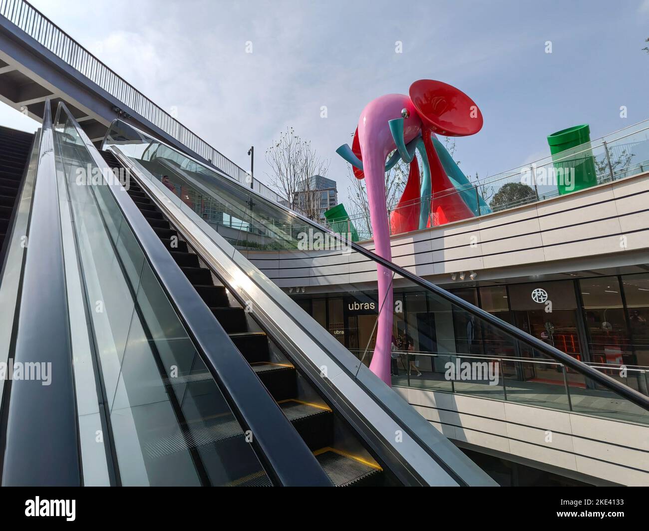 Permanent art installation "Elephant Family Orchestra" and "Step Up" in ...