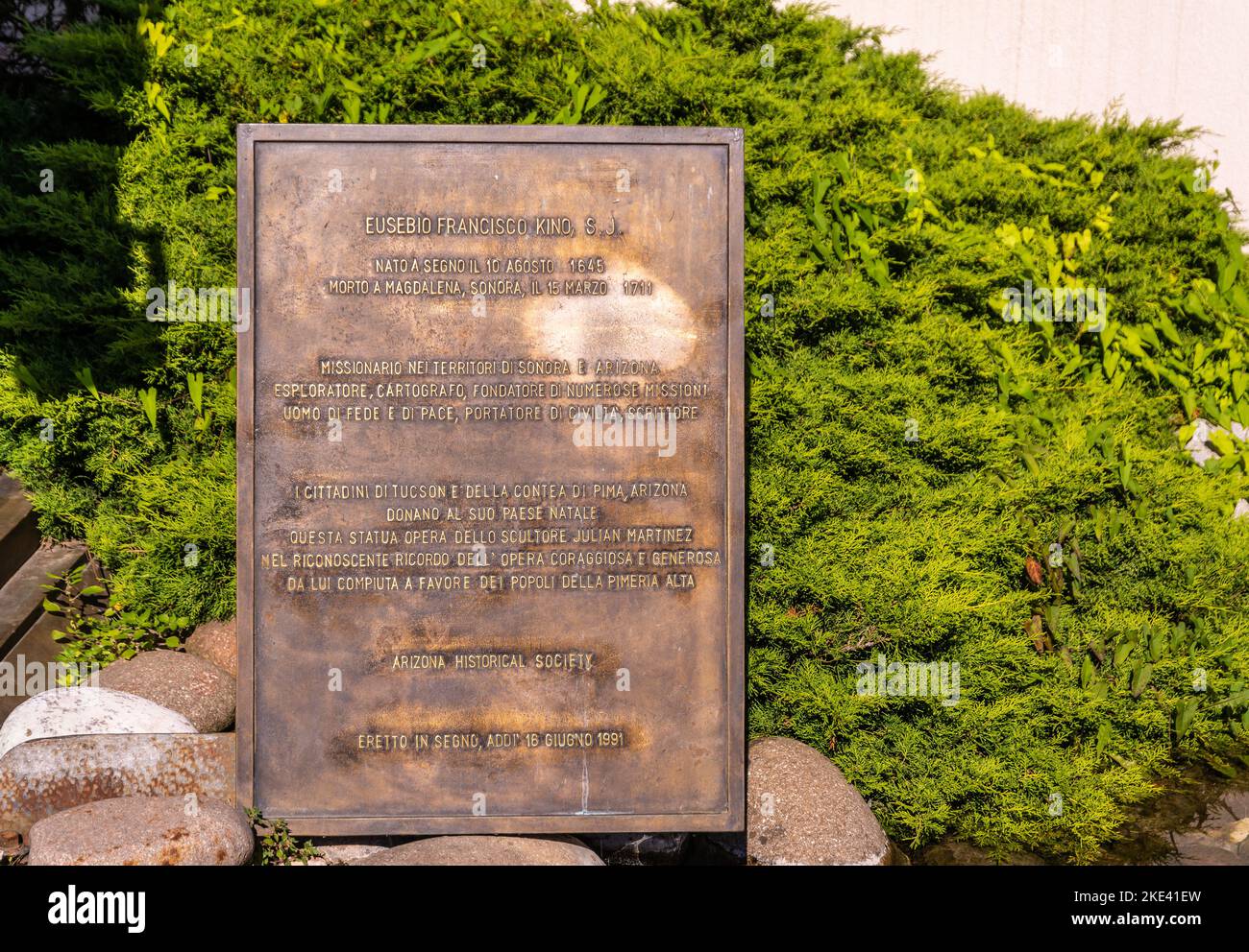 Eusebio chini memorial hi-res stock photography and images - Alamy