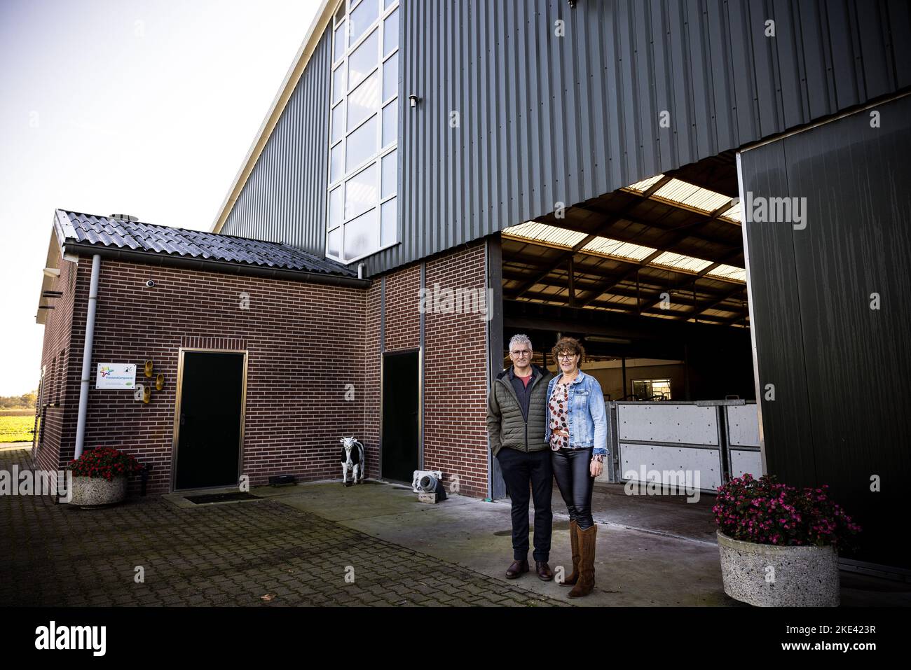 2022-11-10 10:34:49 WEERT - Portrait of cattle farmer Rianne Krol after ...