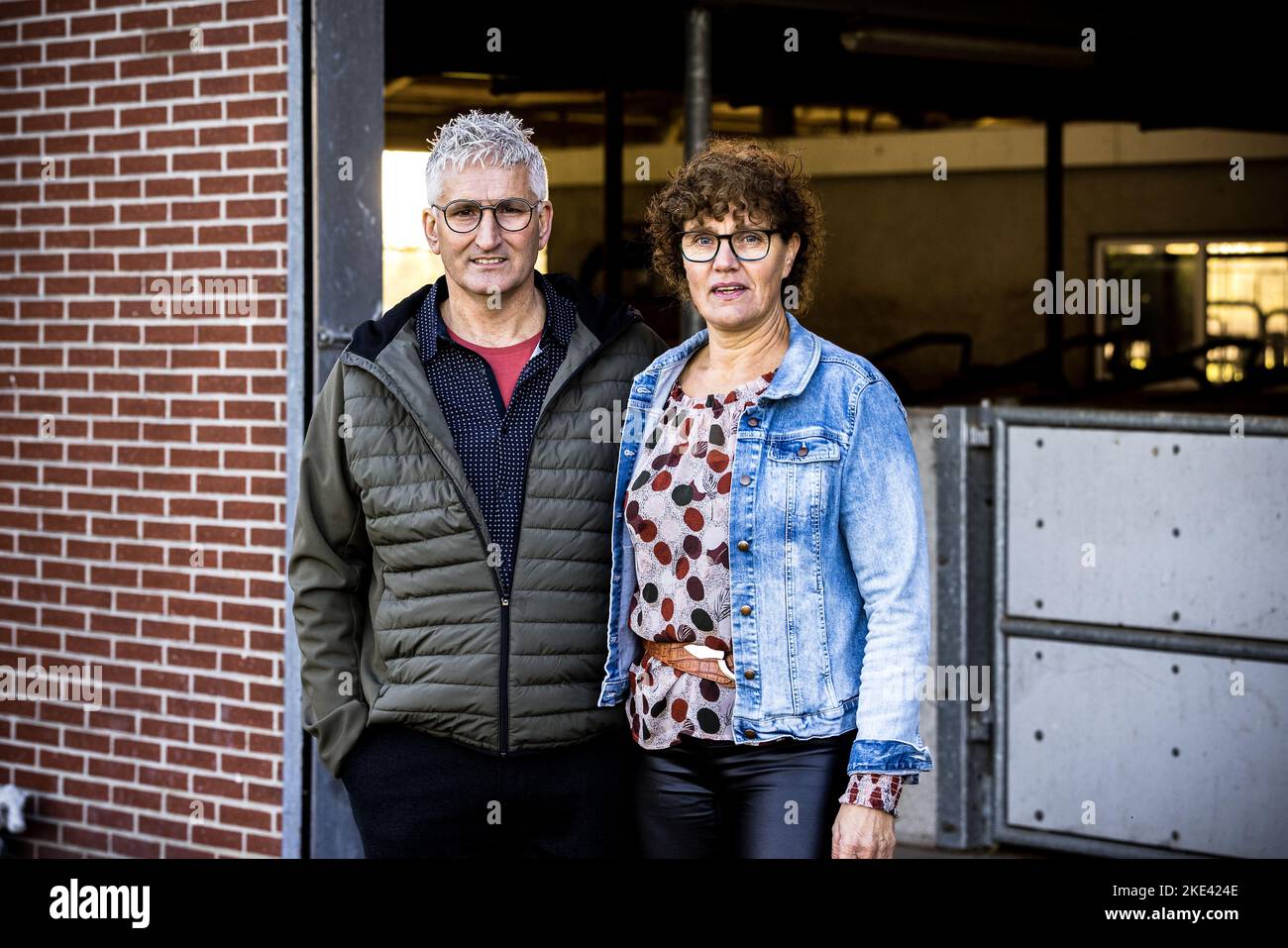 2022-11-10 10:34:39 WEERT - Portrait of cattle farmer Rianne Krol after ...