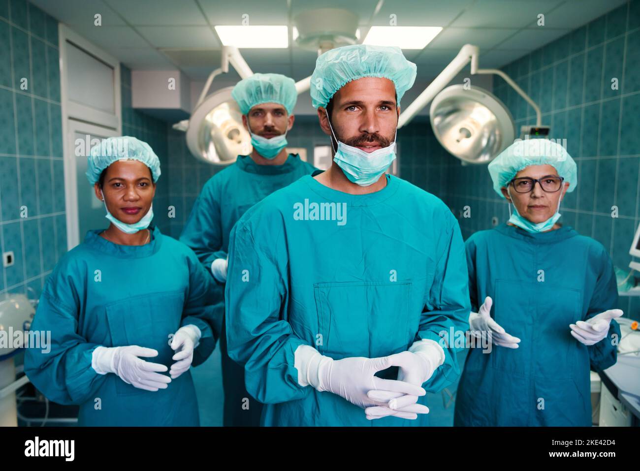 Hospital medical surgery team is ready for the operation Stock Photo ...