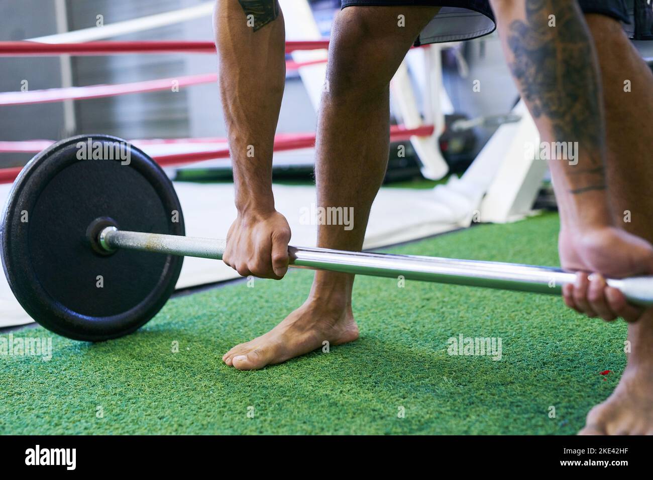 Going through workout routine hi-res stock photography and images - Alamy