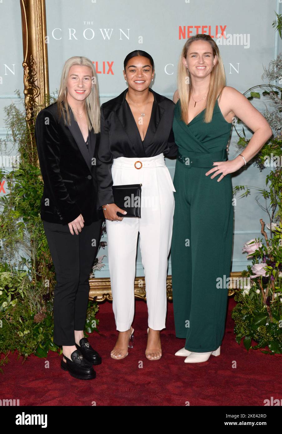 Photo Must Be Credited ©Alpha Press 078237 08/10/2022 Bethany England Jess Carter and Stephanie ...