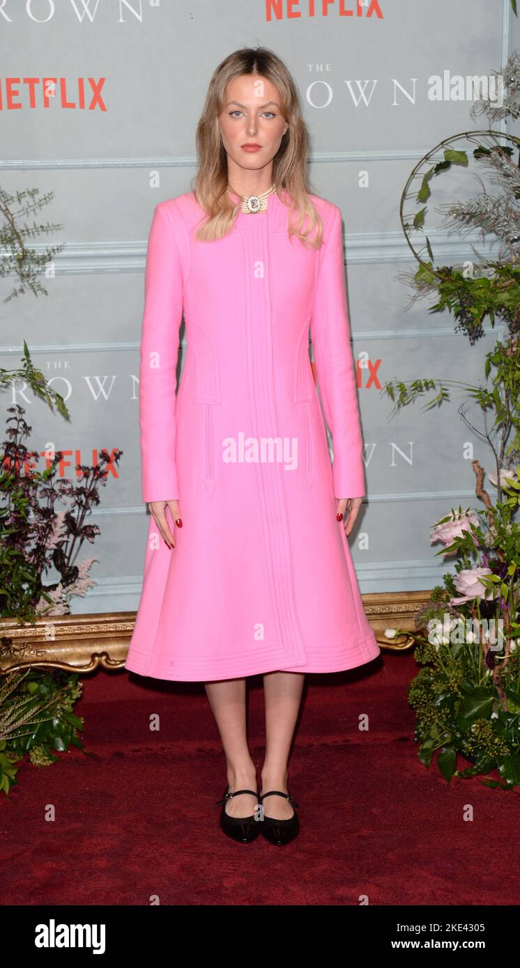 Photo Must Be Credited ©Alpha Press 078237 08/10/2022 Madie Plt The Crown Season 5 Five Premiere ...