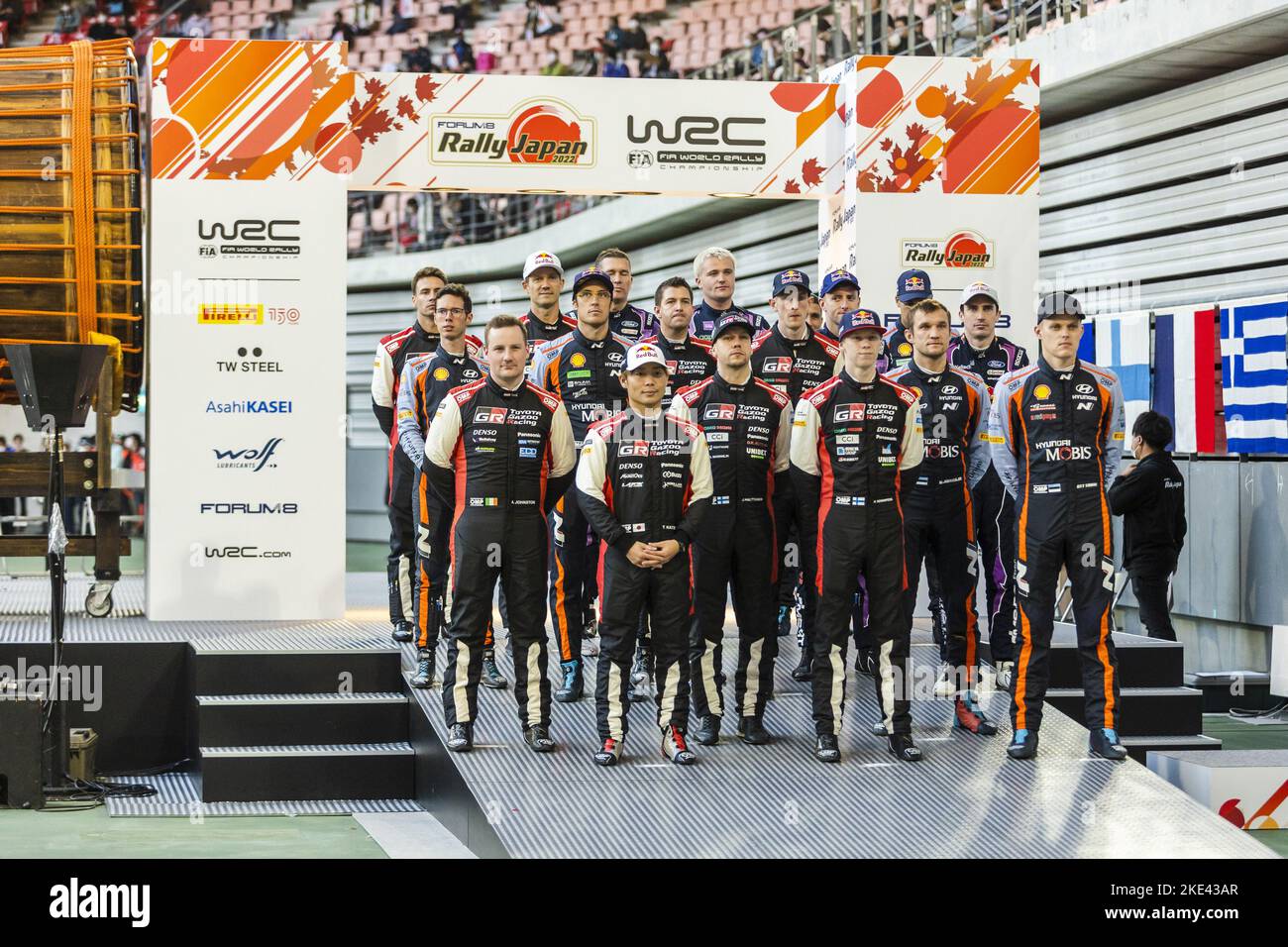 Nagoya, Japan - 10/11/2022, portrait during the Rally Japan 2022, 13th ...