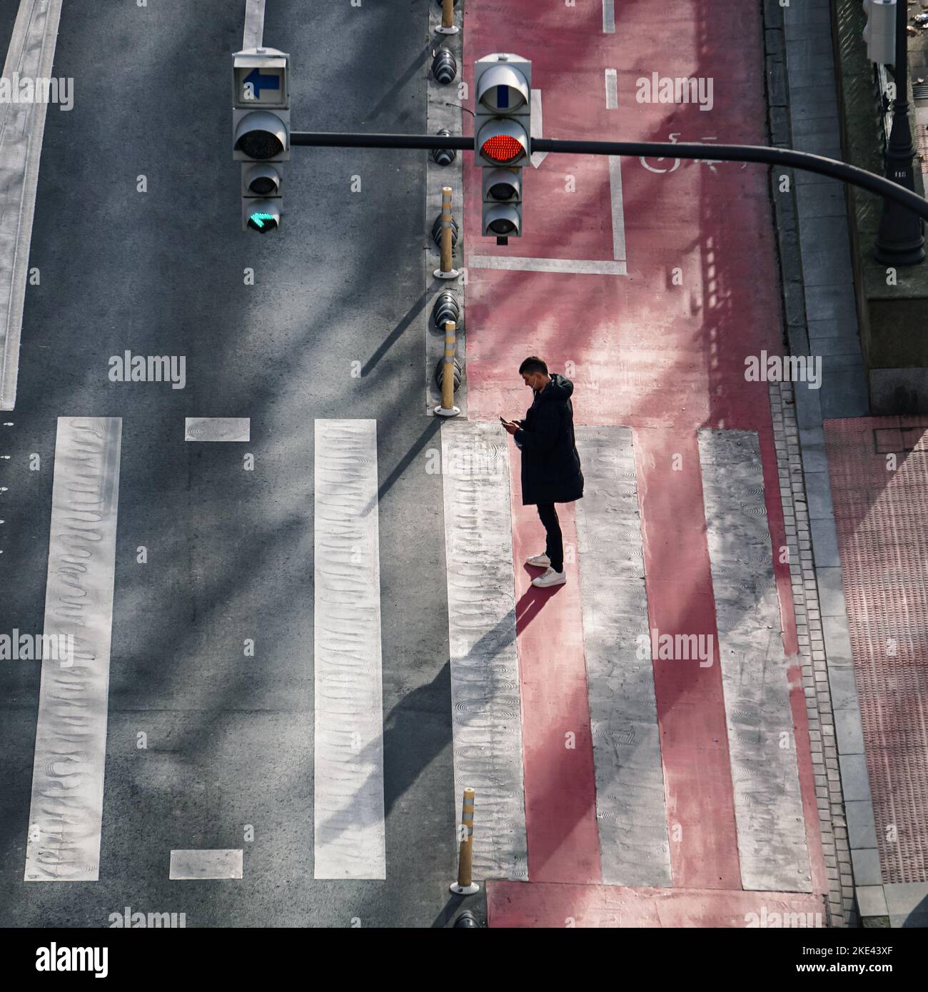 Crosswalk crossing hi-res stock photography and images - Alamy