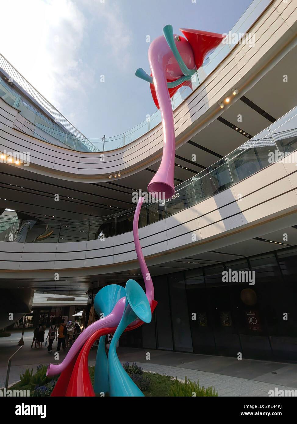 Permanent art installation "Elephant Family Orchestra" and "Step Up" in ...