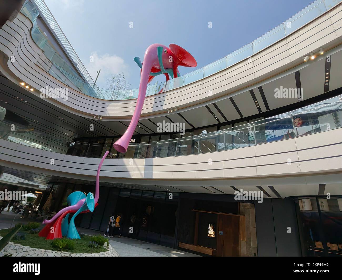 Permanent art installation "Elephant Family Orchestra" and "Step Up" in ...