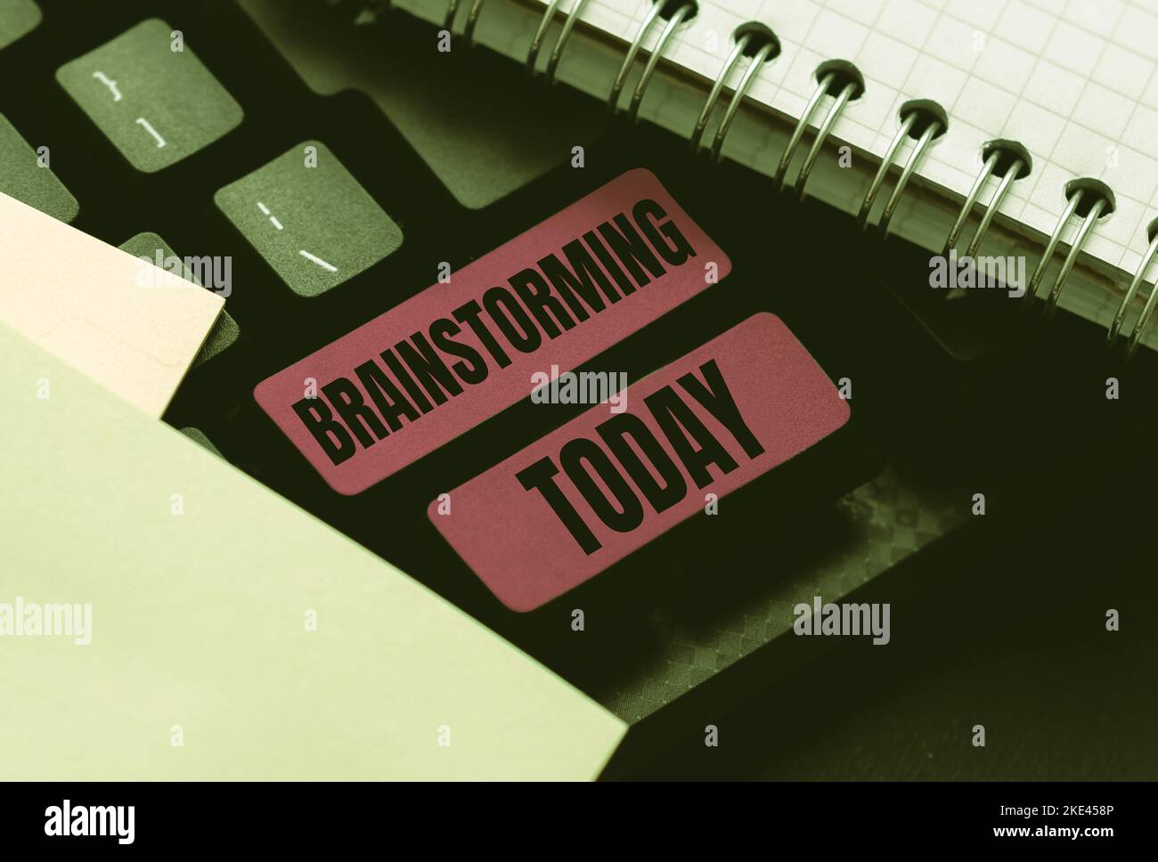 Writing displaying text Brain Storming. Business approach Stimulating ...