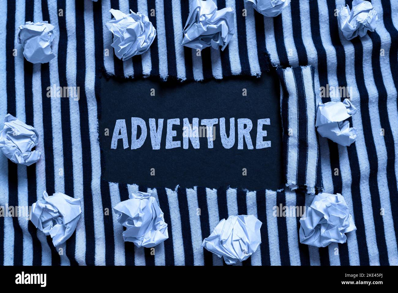 Sign displaying Adventure. Internet Concept enterprise involving ...