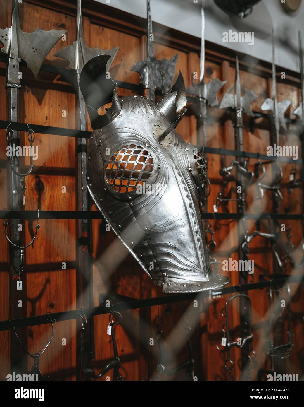 Castle interior armour hi-res stock photography and images - Alamy