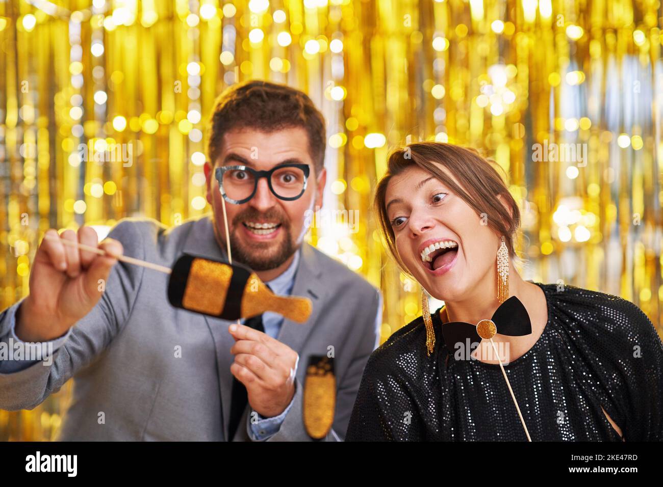 Gold booth hi-res stock photography and images - Alamy