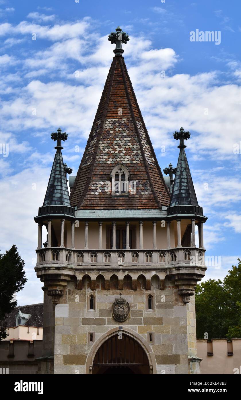 Close up of the beautiful Laxenburg Castle Stock Photo - Alamy
