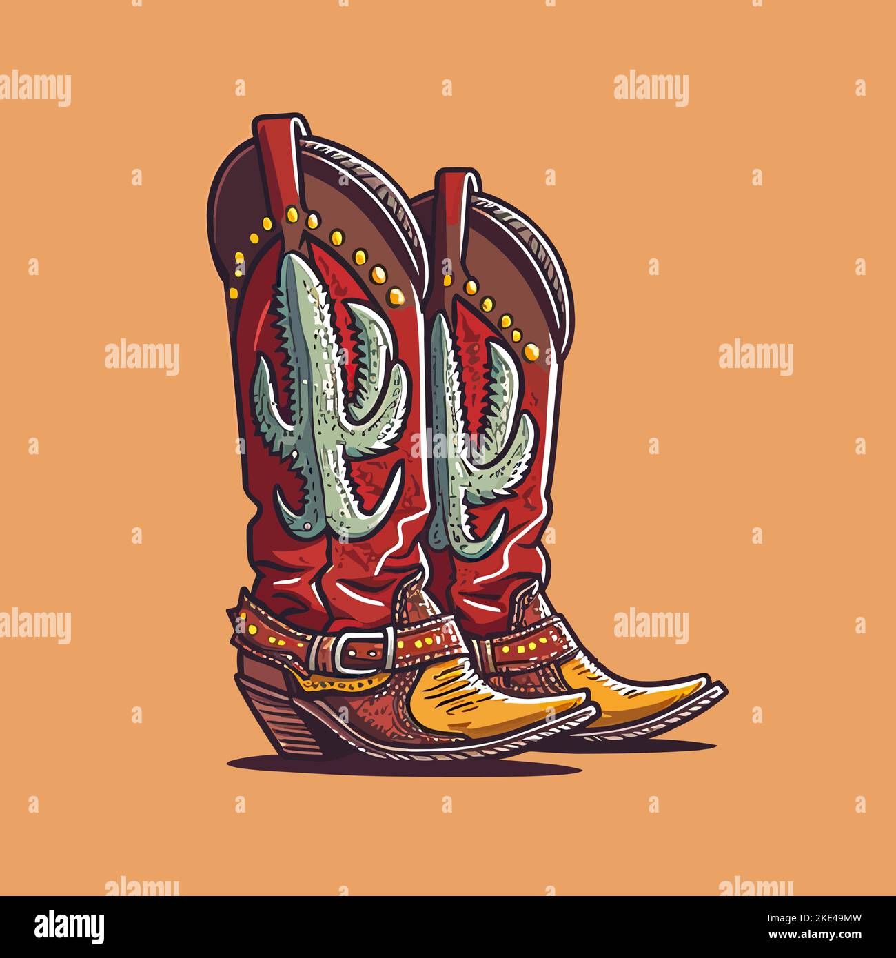 Work boots drawing hi-res stock photography and images - Alamy
