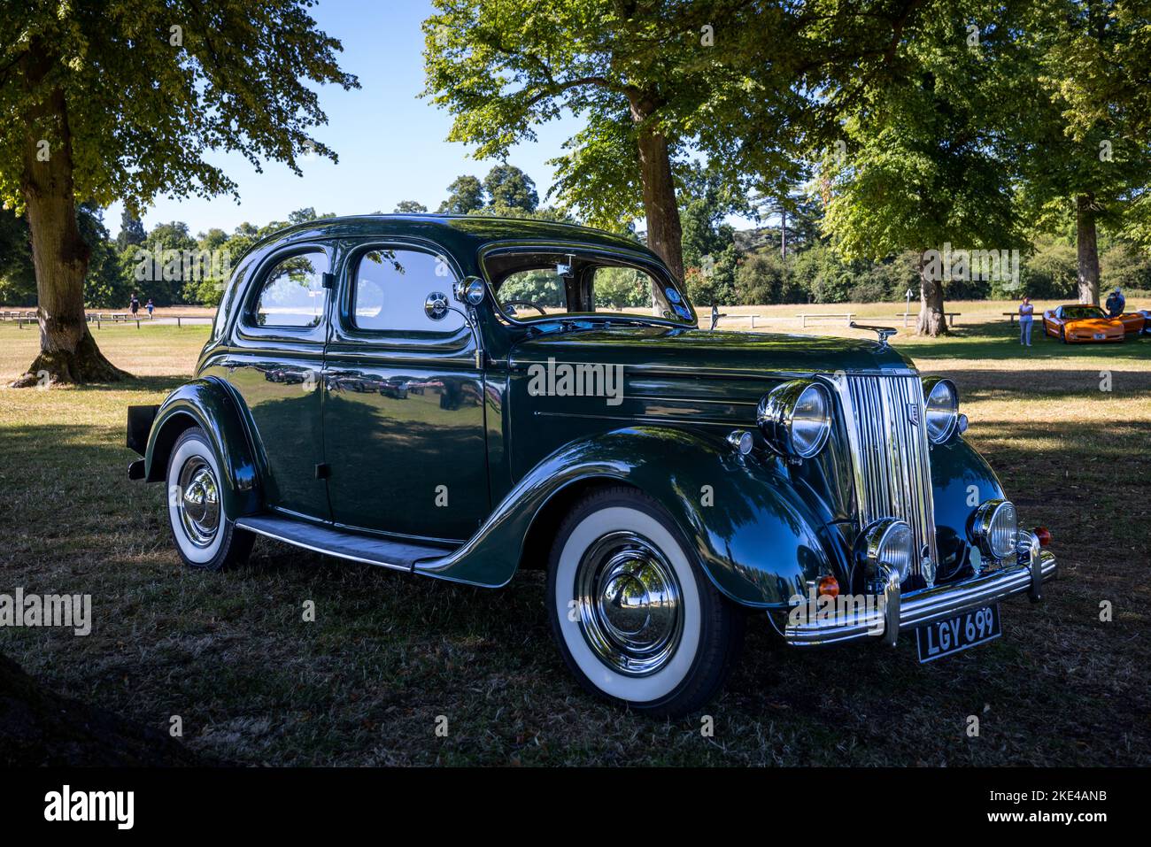 1950 Ford V8 Pilot ‘LGH 699’ on display at the American Auto Club Rally ...