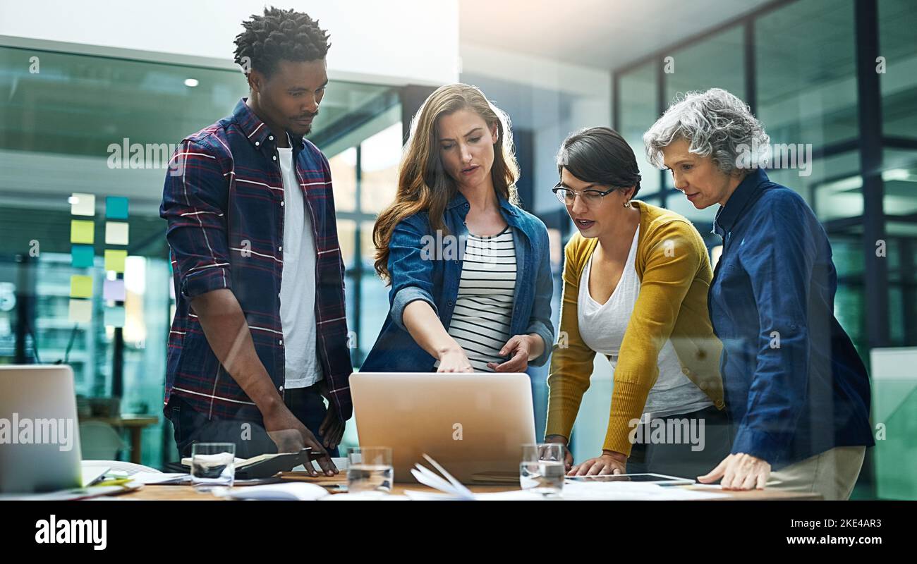 Using teamwork and technology to optimize their concept. a team of ...