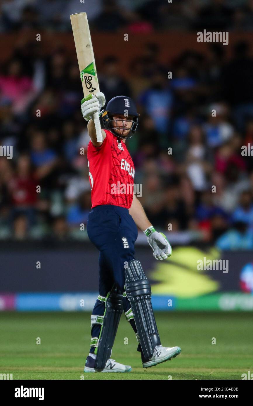 England's Jos Buttler celebrates reaching his half century during the ...