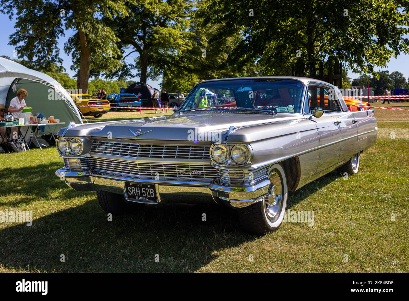 1964 Cadillac de Ville ‘SRH 52B’ on display at the American Auto Club ...