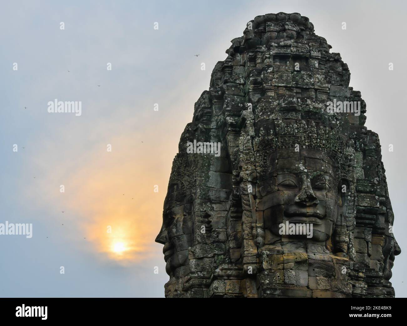 A natural landscape of a face on the cliff Stock Photo - Alamy