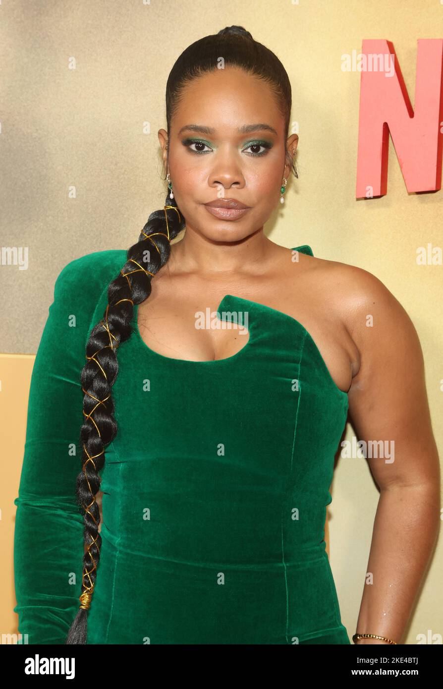 Los Angeles, Ca. 9th Nov, 2022. Weruche Opia at the LA premiere of Netflix's Slumberland at the ...