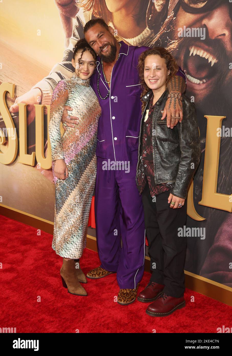 Los Angeles, Ca. 9th Nov, 2022. Jason Momoa, Lola Iolani Momoa, Nakoa ...
