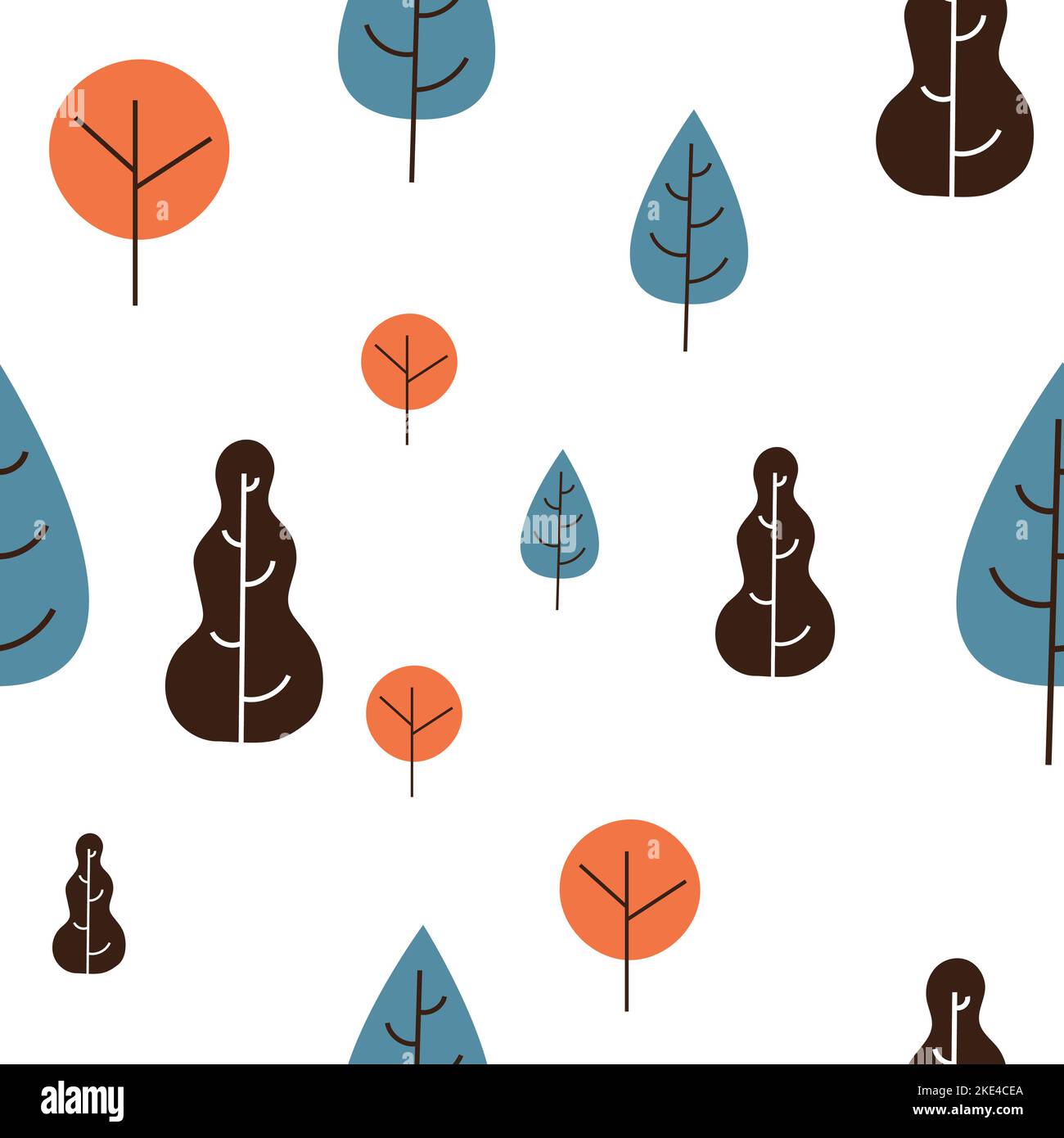 Woods pattern Stock Vector Images - Alamy