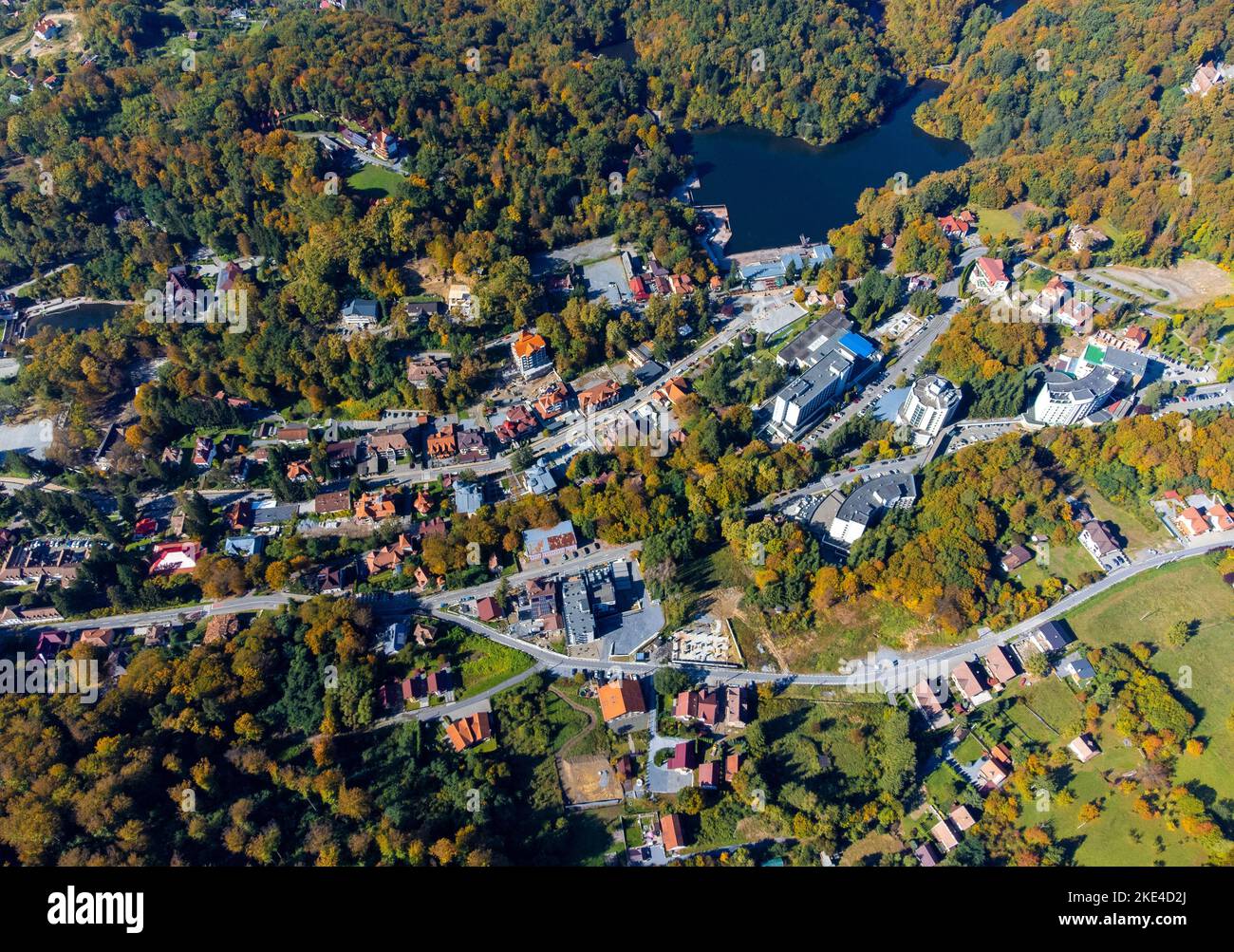 Bear lake in sovata transylvania hi-res stock photography and images ...